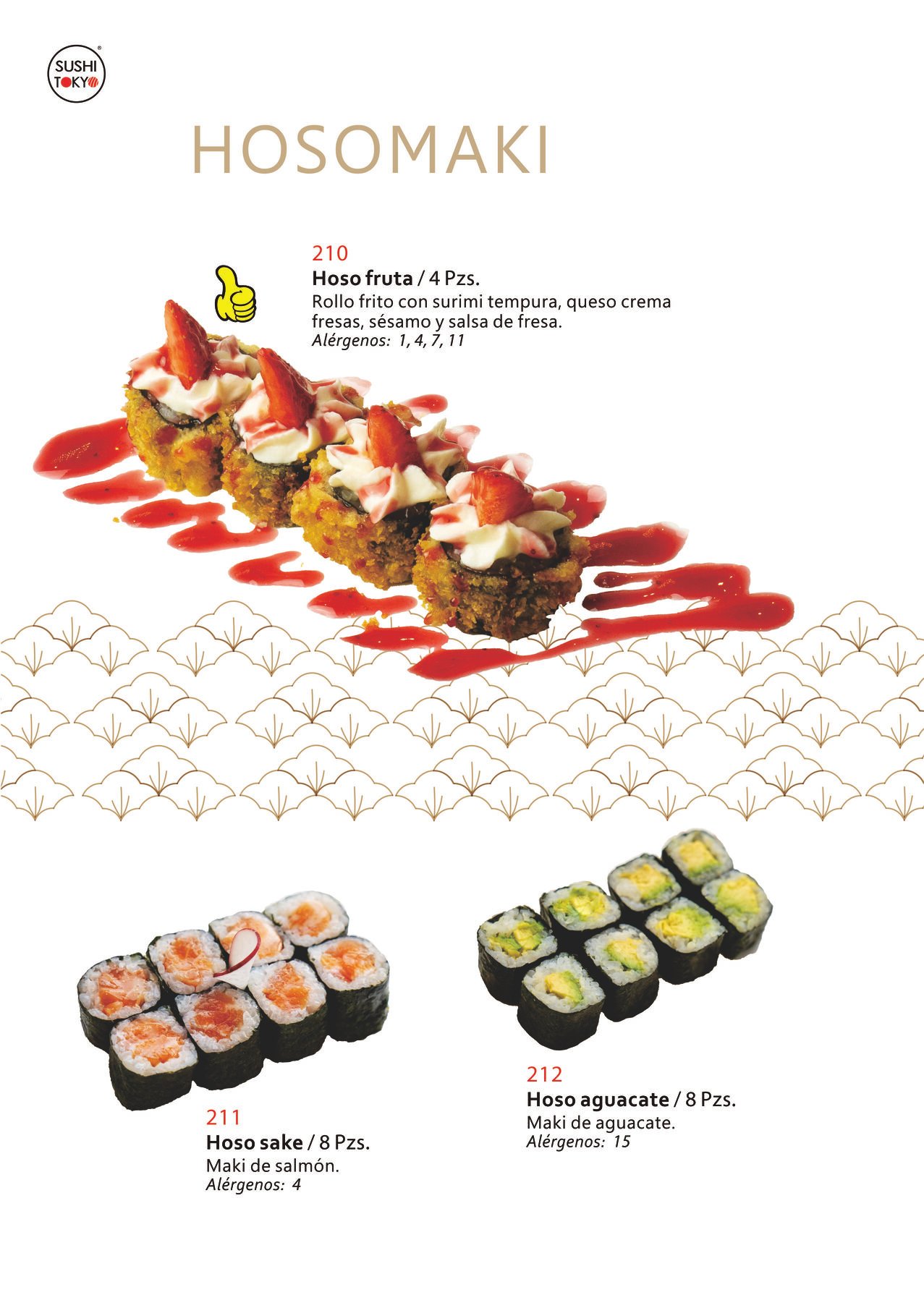 MENU INFINITY CENES - Sushi Tokyo